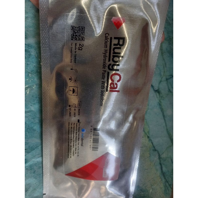 Jual Cal LC Calcium Hydroxide Paste Kalsium Hidroksida With Iodoform | Shopee Indonesia