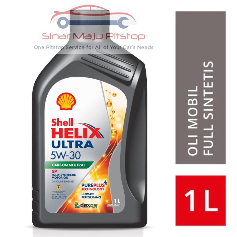 Jual Pelumas Oli SHELL HELIX ULTRA API SP FULL SYNTHETIC 5W-30 HOLOGRAM ...