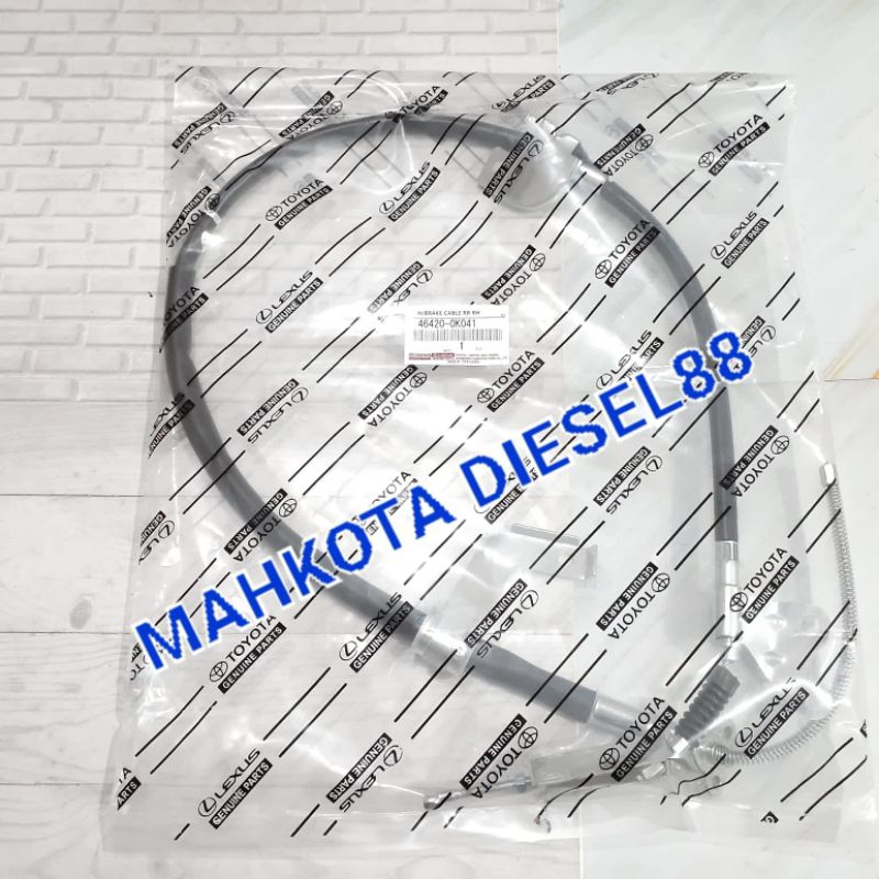 Jual KABEL REM TANGAN BELAKANG KANAN HILUX VIGO 46420 0K041 | Shopee ...
