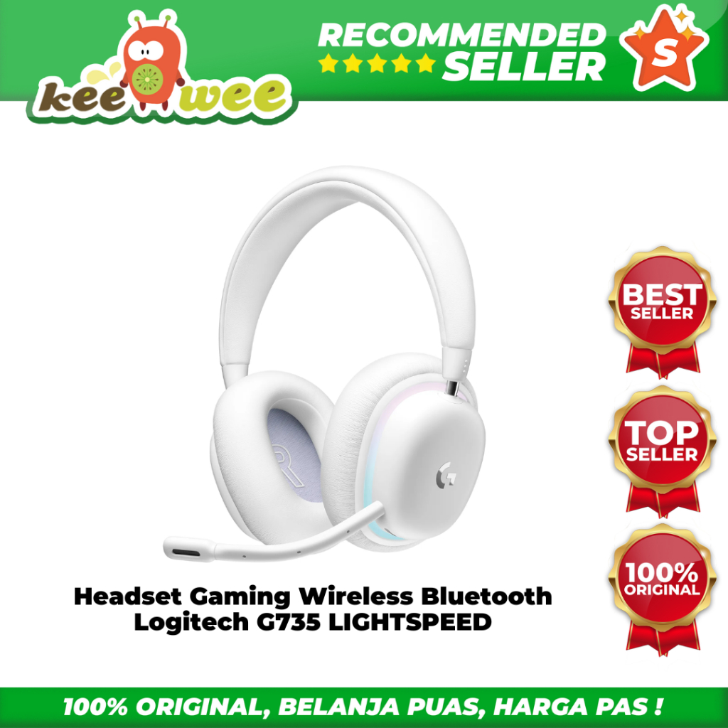 Jual Headset Gaming Wireless Bluetooth Logitech G735 LIGHTSPEED ...
