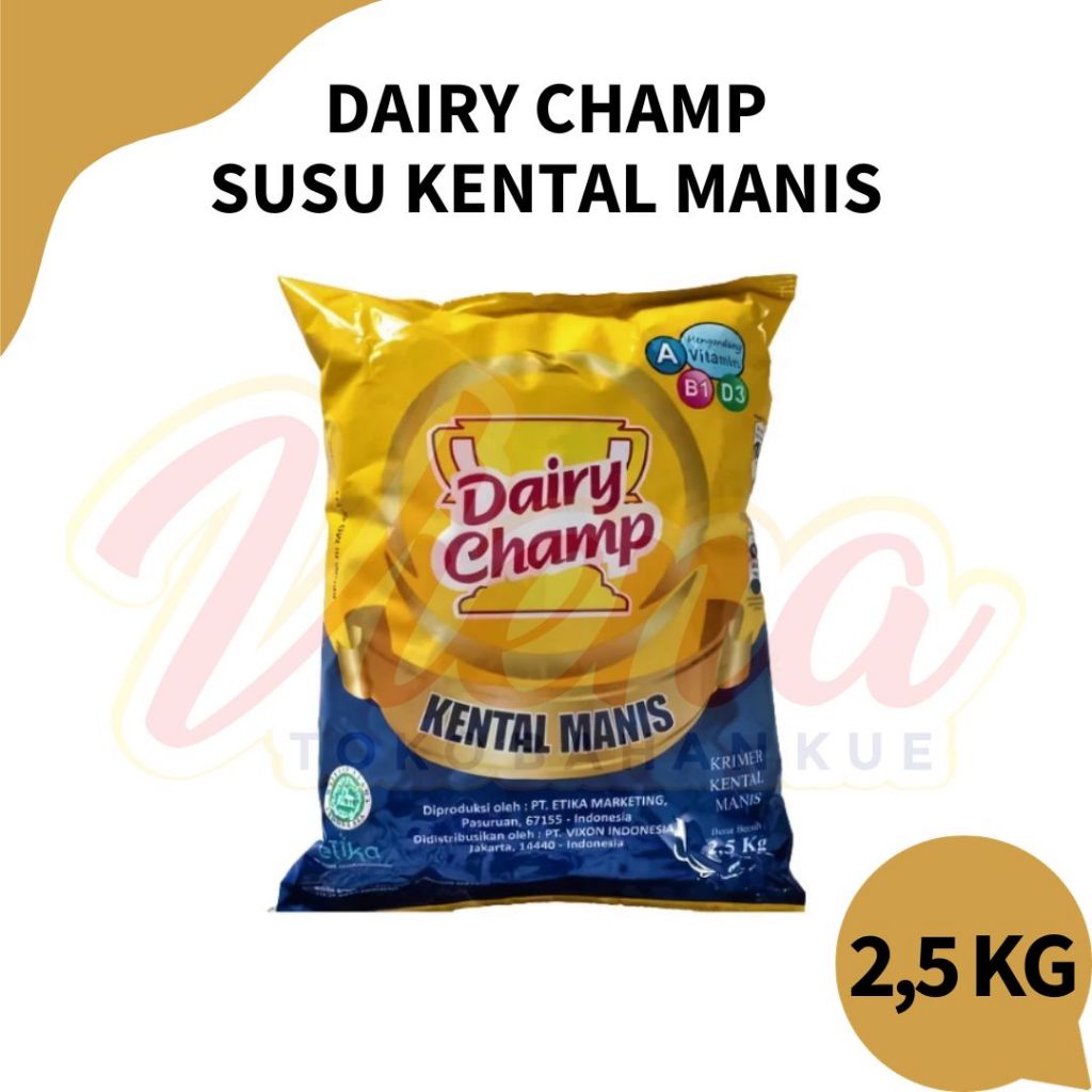 Jual Dairy Champ Kental Manis Pouch 2,5Kg | Shopee Indonesia