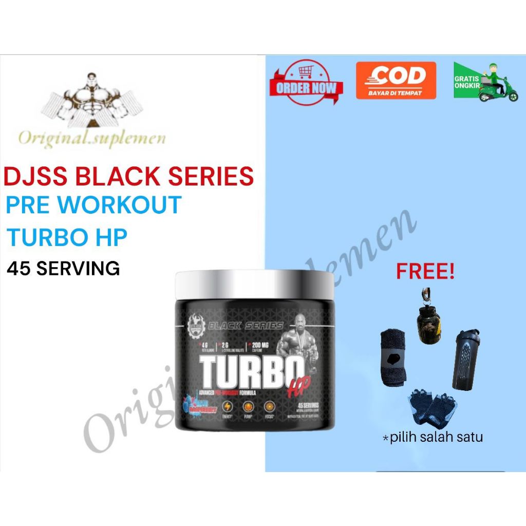 Jual PRE-WORKOUT TURBO HP 45 SERVING GREEN APPLE-MEDAN | Shopee Indonesia