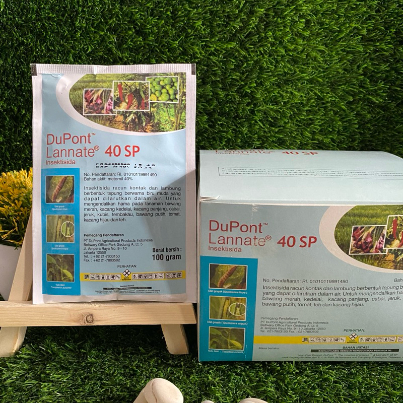 Jual Dupont Lannate 40SP (biru) 100gr - Insektisida | Shopee Indonesia