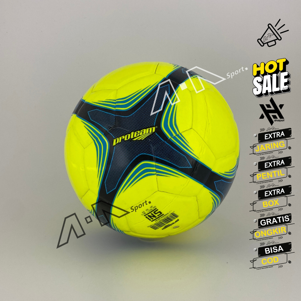 Jual PROTEAM bola futsal PROTEAM WARRIOR ORIGINAL bola futsal size 4 ...
