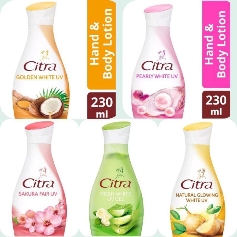 Jual CITRA Hand Body Lotion 210ml KEMASAN BARU / KEMASAN LAMA 230ml | Shopee Indonesia