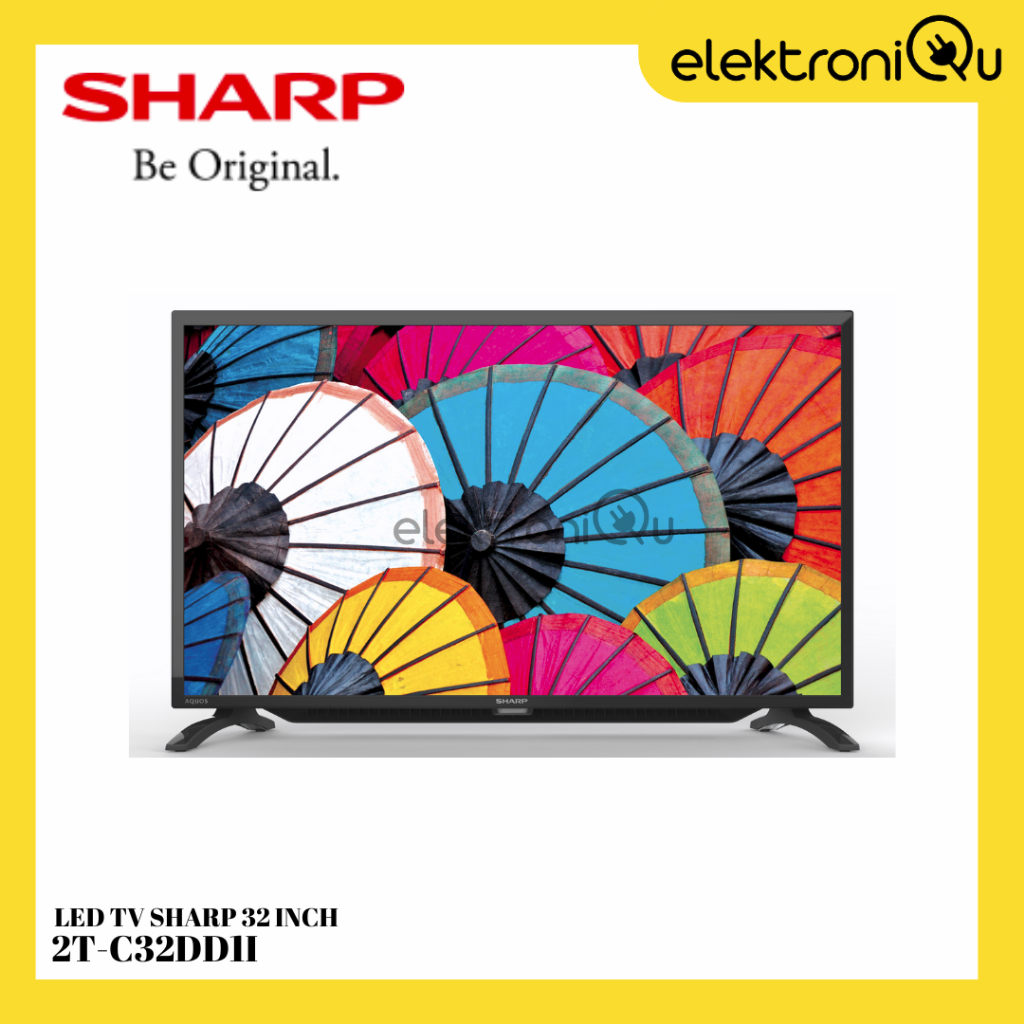 Jual PROMO LED TV SHARP 2T-C32DD1I 32 INCH HD READY DIGITAL TV ( NEW 2022 ) TANPA PERLU STB ...
