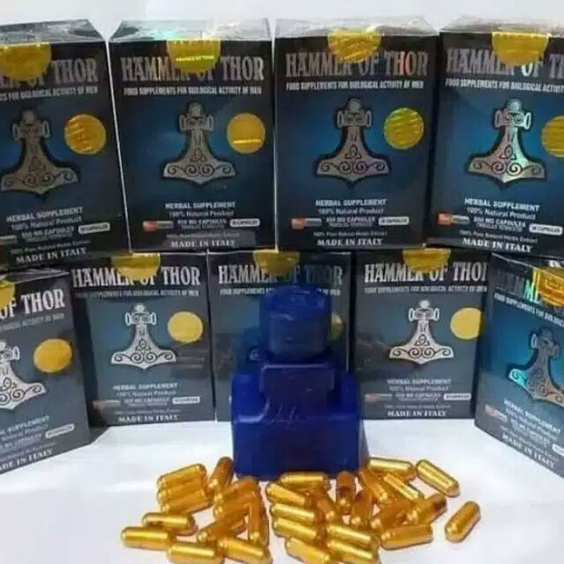 Jual HAMMER OF THOR ASLI ORIGINAL OBAT PERKASA TAHAN LAMA ASLI ORIGINAL HAMMER | Shopee Indonesia
