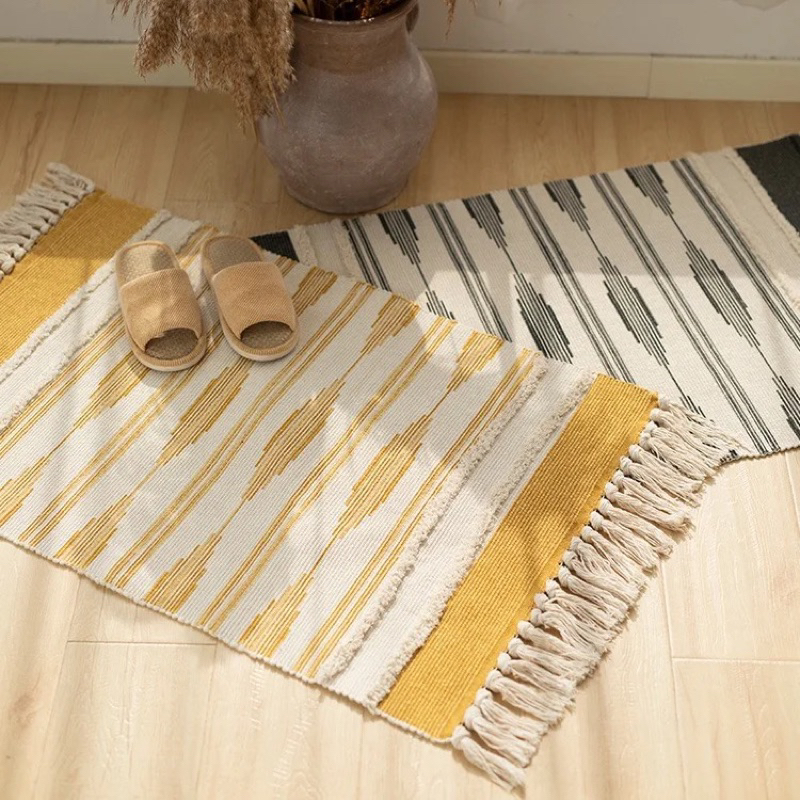 Jual Bohemian Tufted Rug Mat RCB 130cm | Shopee Indonesia