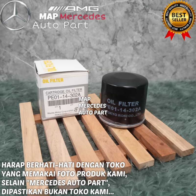Jual FILTER OLI / OIL FILTER MAZDA FAMILIA ASTINA CAPELLA 626 GLX ...