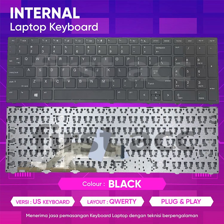 Jual Keyboard HP Probook 450 G5 450-G5 455 G5 455-G5 470 G5 470-G5 New ...