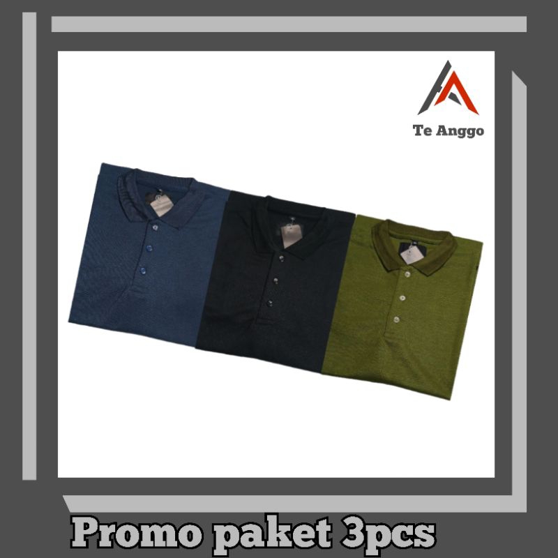 Jual Promo Paket 3pcs Baju Kaos Kerah Pria Kaos Polo Baju Pria Polos ... Jual Promo Paket 3pcs Baju Kaos Kerah Pria Kaos Polo Baju Pria Polos ...