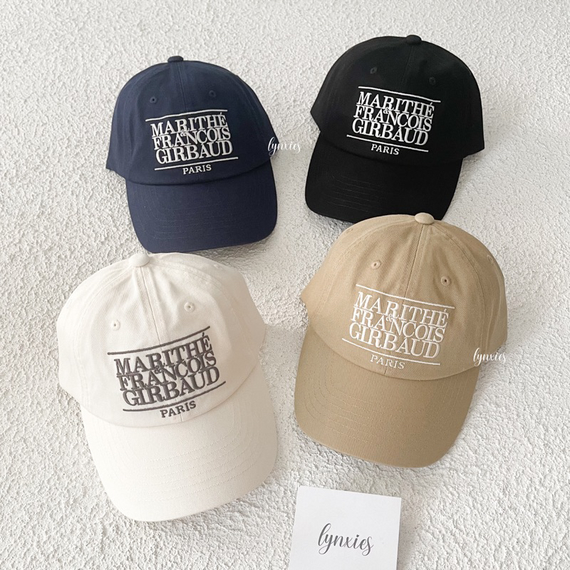 Jual Ready Stock Marithe Francois Girbaud Classic Logo Ball Cap 3314