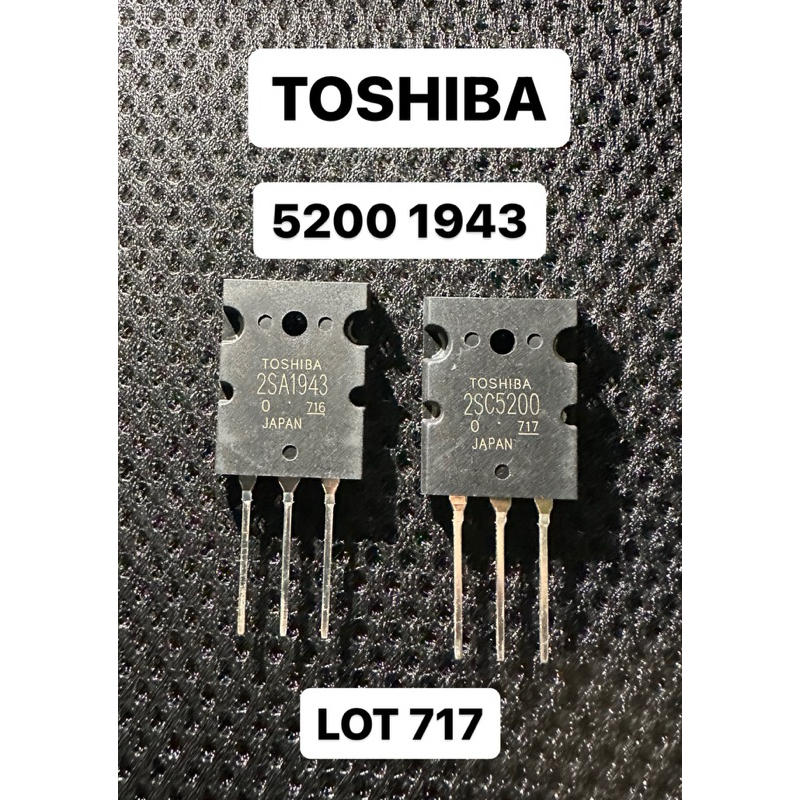 Jual TRANSISTOR TOSHIBA 5200 1943 LOT 716 717 | Shopee Indonesia