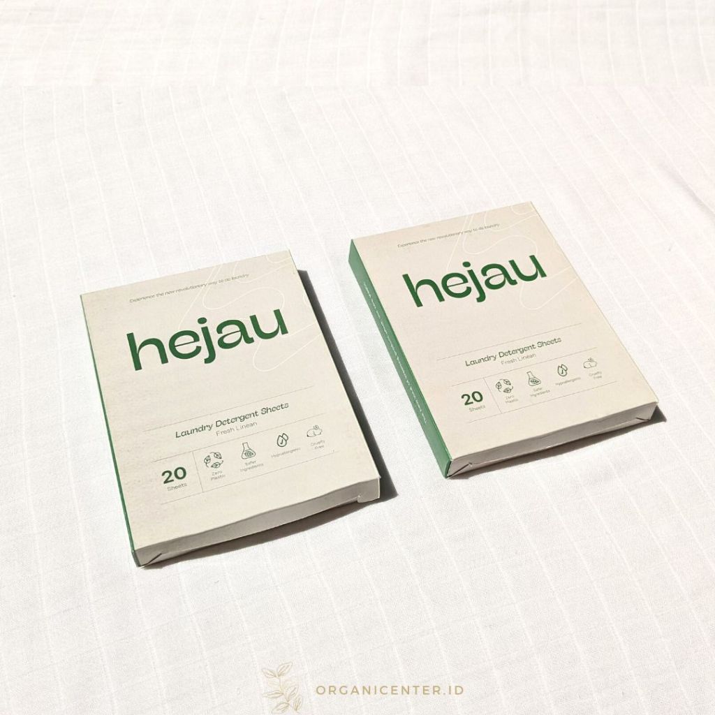 Jual Hejau Laundry Detergent Sheet Deterjen Kertas Sabun Natural Paper ...