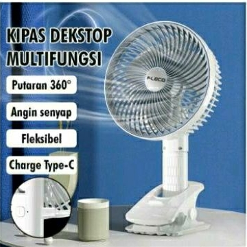 Jual Kipas portable multifungsi emergency cas jepit dinding Fleco ...