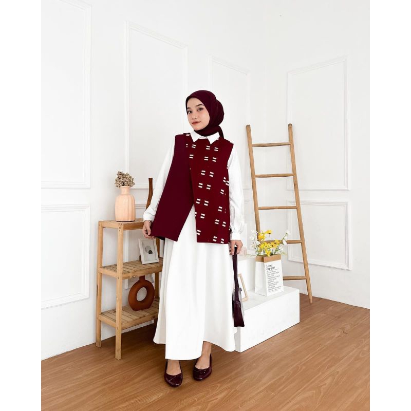 Jual VEST BATIK WANITA/VEST CASUAL WANITA/VEST SIMPLE KEKINIAN | Shopee ...