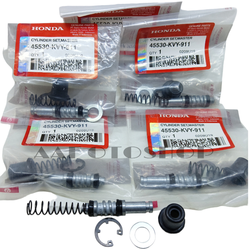 Jual Paket 5 Set Master Rem Depan Beat Lama / Beat fi / Vario cbs ...