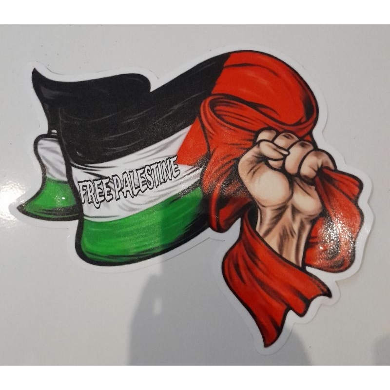 Jual Stiker kaca blakang mobil sticker save palestine all monil motor ...