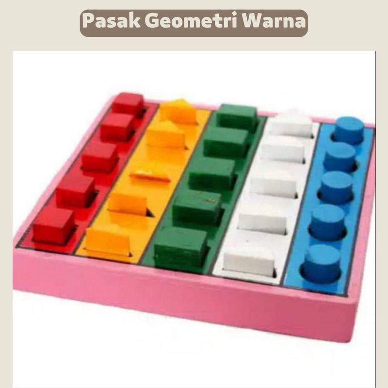 Jual Pasak Geometri Warna | Shopee Indonesia