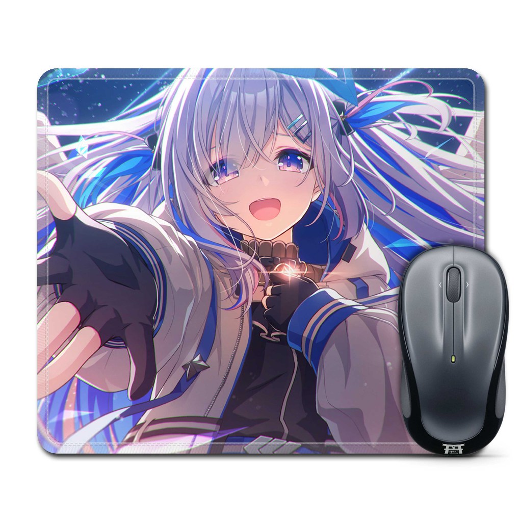 Jual Mouse pad gaming anime vtuber AMANE KANATA WING - HOLO JP material ...
