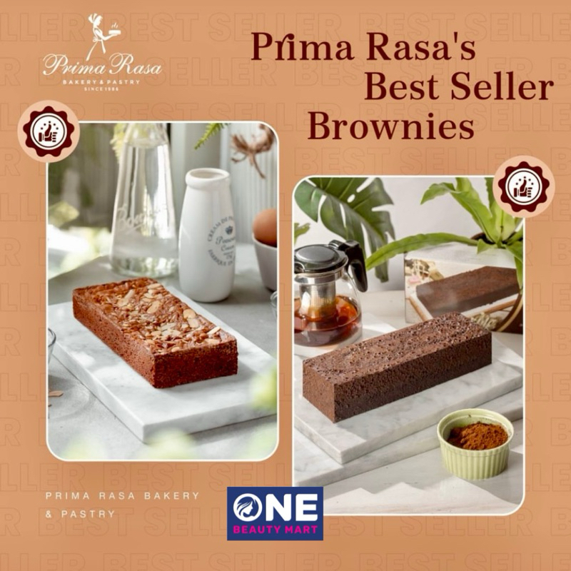 Jual 【TERLARIS ️】 BROWNIES PANGGANG ORIGINAL ALMOND PRIMA RASA BANDUNG ...