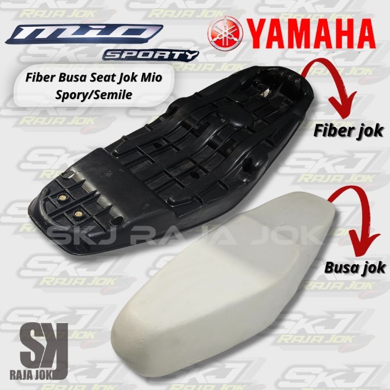 Jual Tulang/Fiber Jok Busa Jok Seat Motor (MIO SPORTY/SEMILE) | Shopee ...