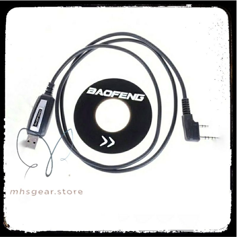 Jual Kabel data untuk HT Baofeng + CD Software Baofeng Pofung Comteck ...