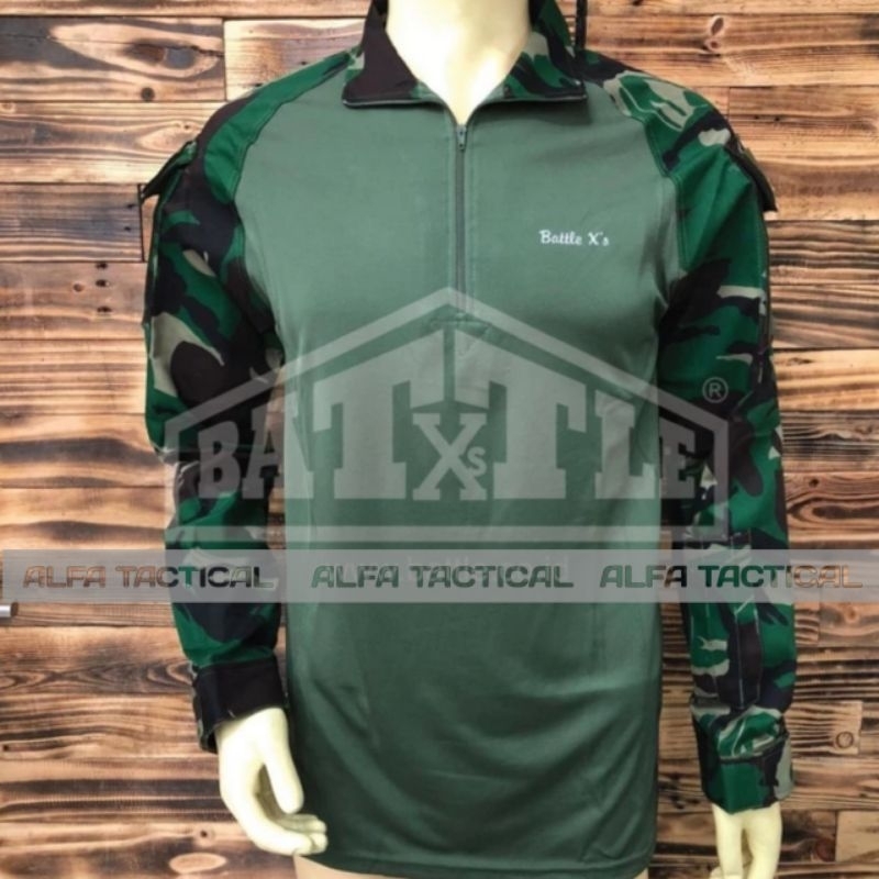 Jual COMBAT SHIRT TNI BATTLE X'S | Shopee Indonesia