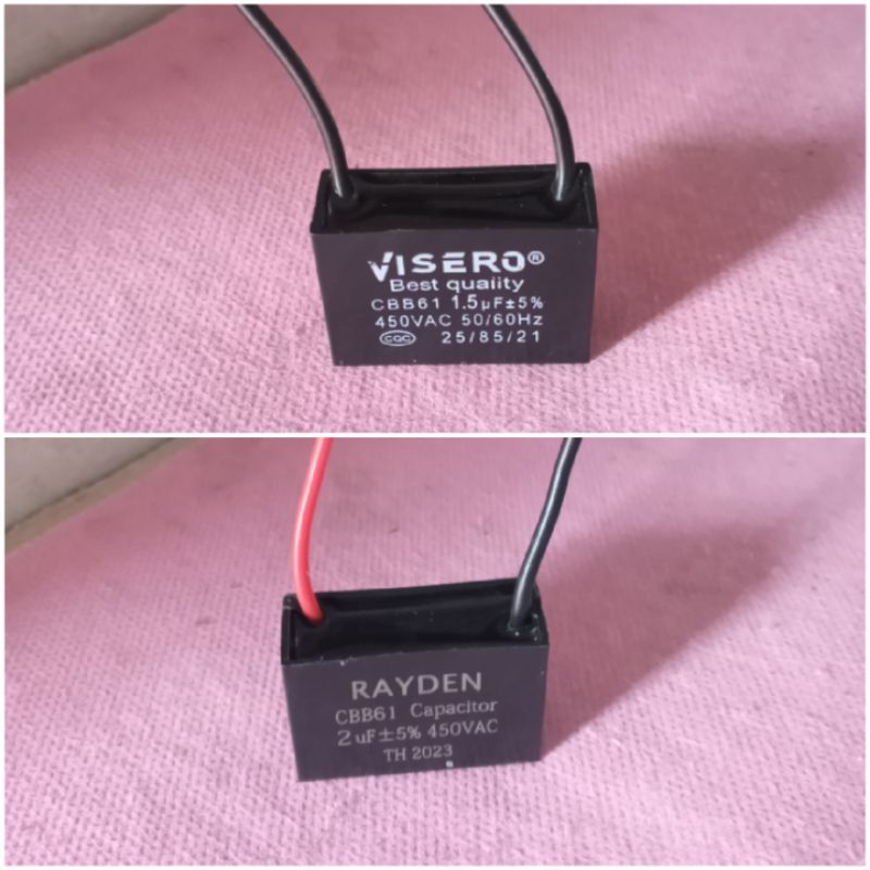 Jual kapasitor kipas angin 1.2uf, 1.5uf, 1.8uf, 2uf, & 2.5uf | Shopee Indonesia