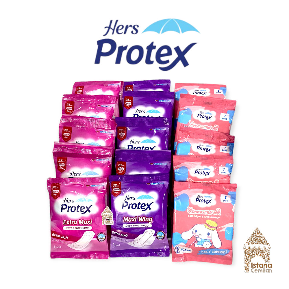 Jual Hers Protex Daily Comfort Day Softex Wing Pembalut 23 / 23,5 cm ...