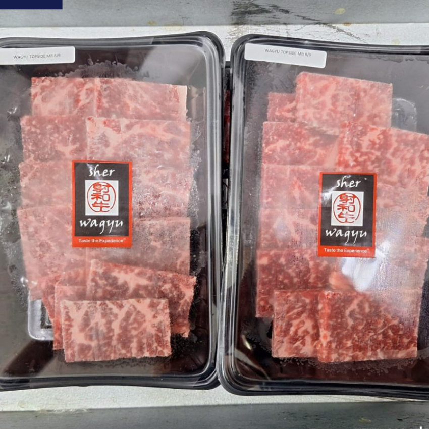 Jual Sher Wagyu Topside Yakiniku Cut | Shopee Indonesia