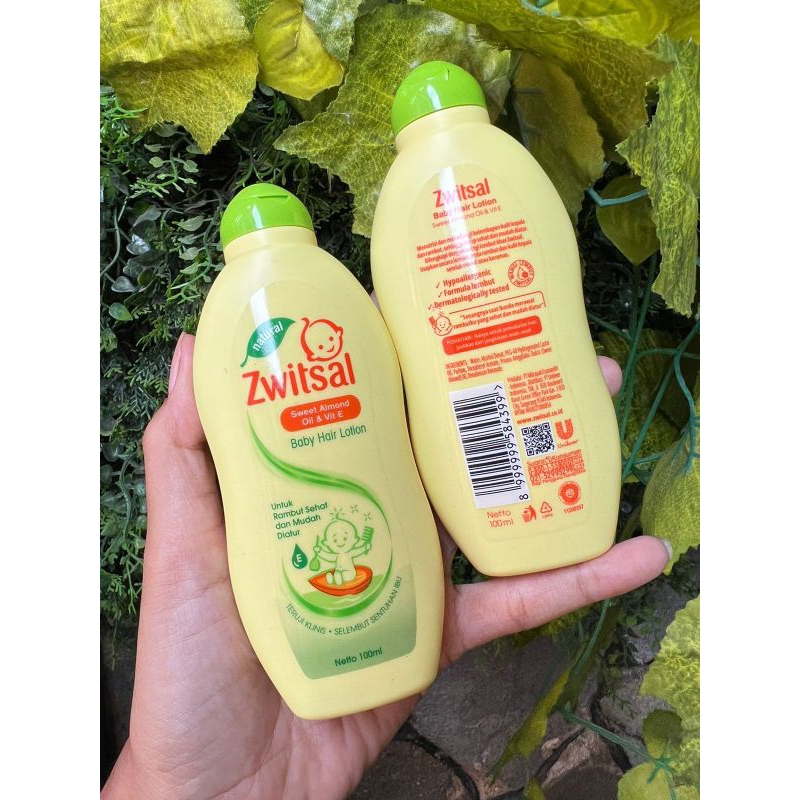 Jual Switzal Baby Hair Lotion Sweet Almond & Vit E 100ml | Shopee Indonesia
