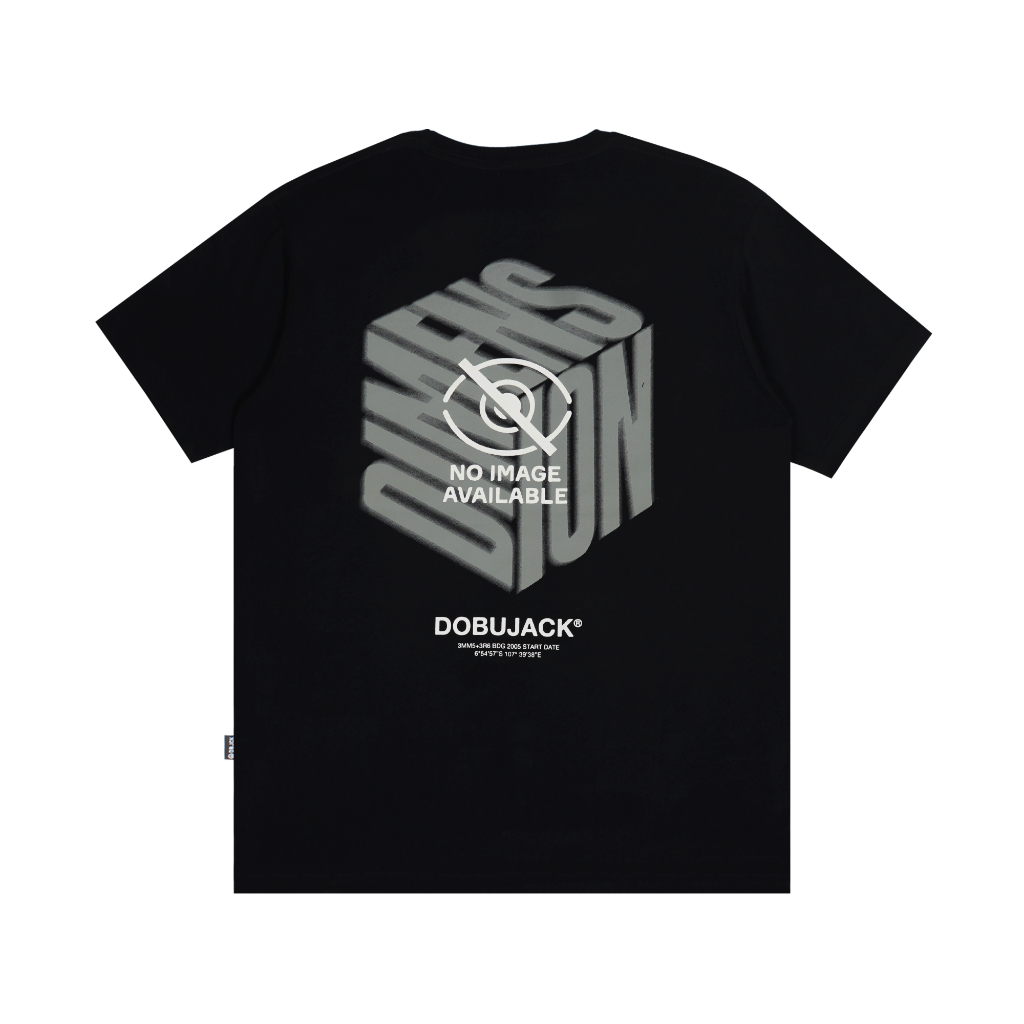 Jual Dobujack Tshirt Demension Black Tees | Shopee Indonesia
