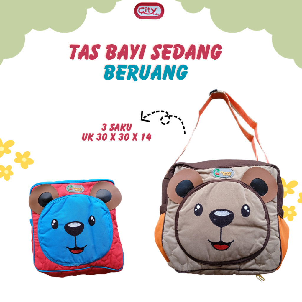 Jual Tas Bayi Ukuran Sedang Model Beruang | Shopee Indonesia