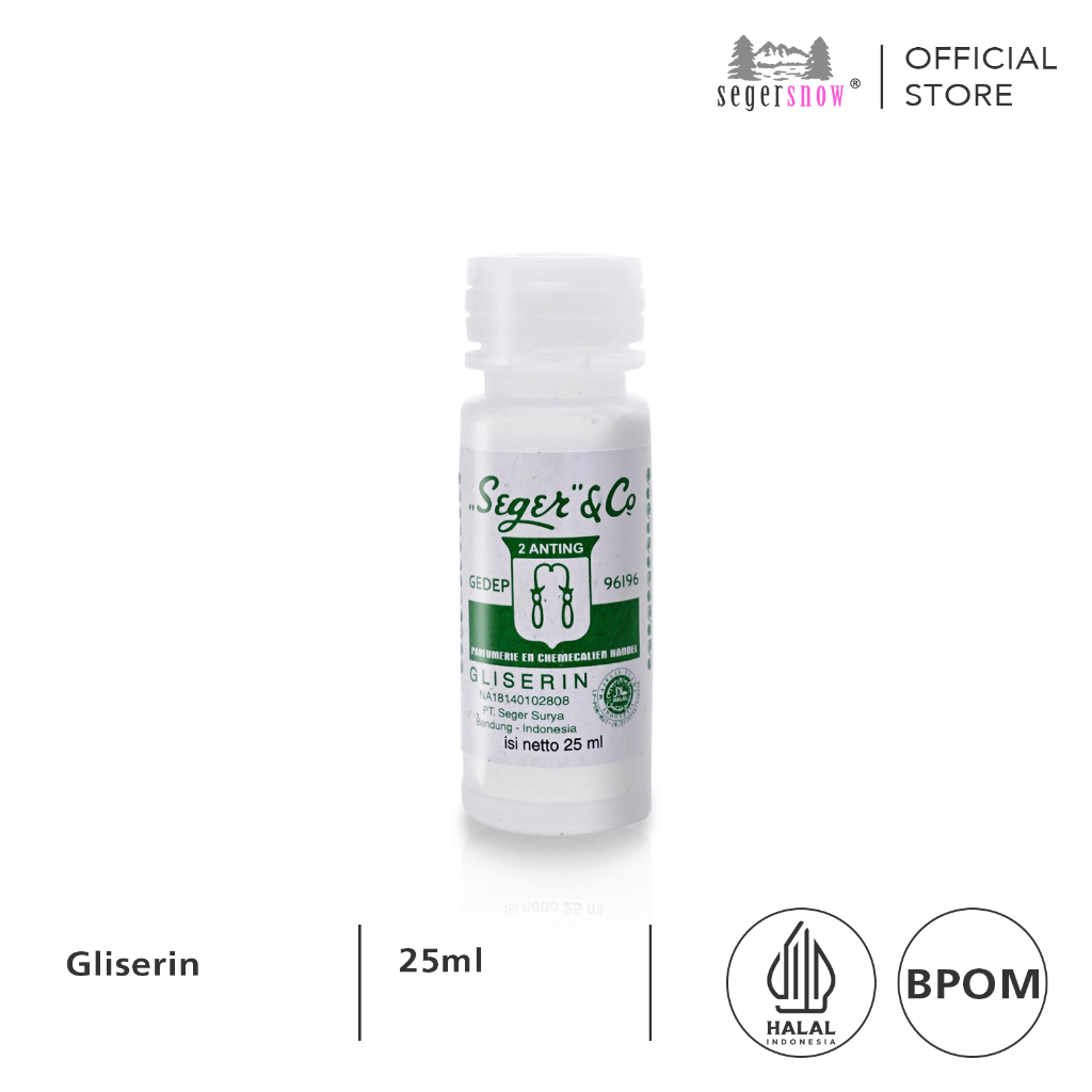 Jual Seger & Co Gliserin 25ml Pelembab Kulit Skin Treatment Untuk Kulit ...