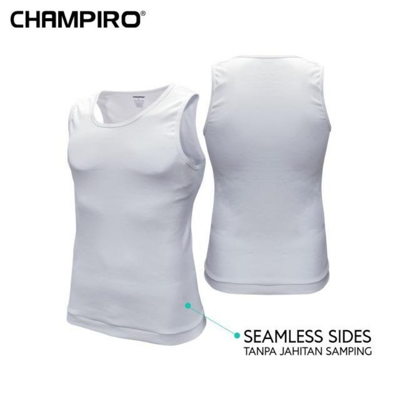 Jual Singlet pria Champiro 2129W / Tank top cowok premium / kaos dalam ...