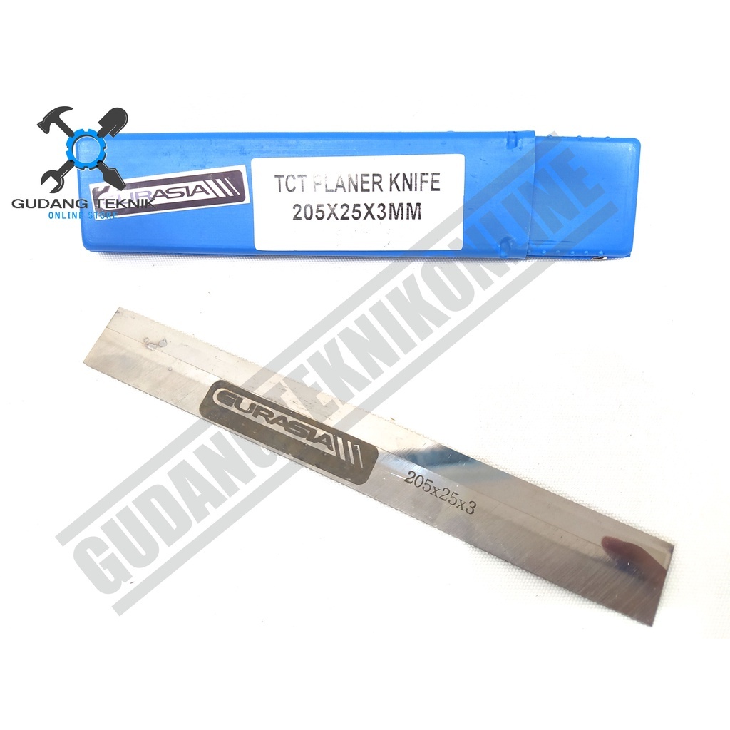 Jual Pisau Planer 1PCS Jointer 8" 205x25x3 mm TCT EURASIA / TCT Planer ...