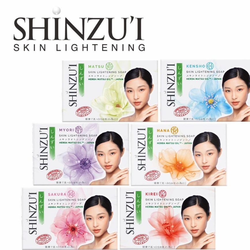 Jual Shinzui Skin Lightening Bar Soap 80gr | Sabun Batang Shinzui 80 gr ...