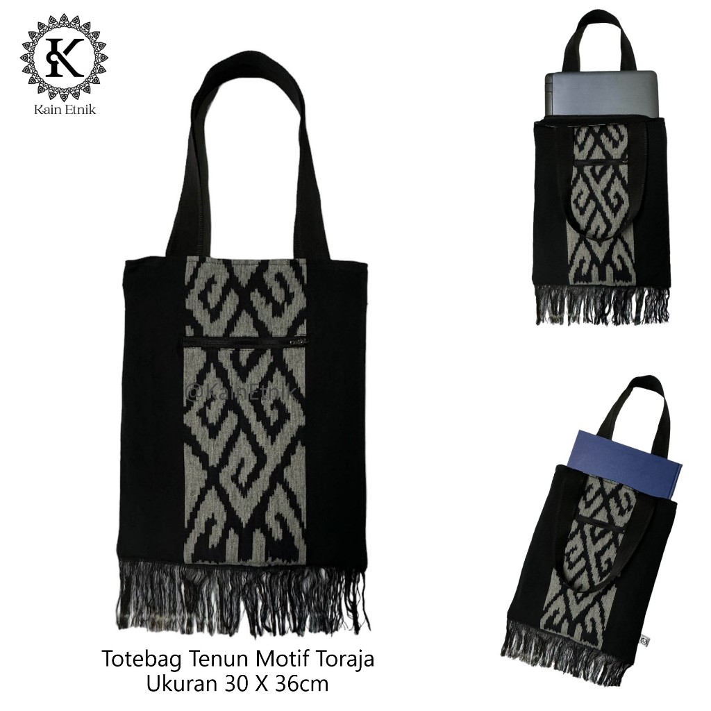 Jual Tote Bag Tenun / Tas Tenun - Kain Etnik | Shopee Indonesia