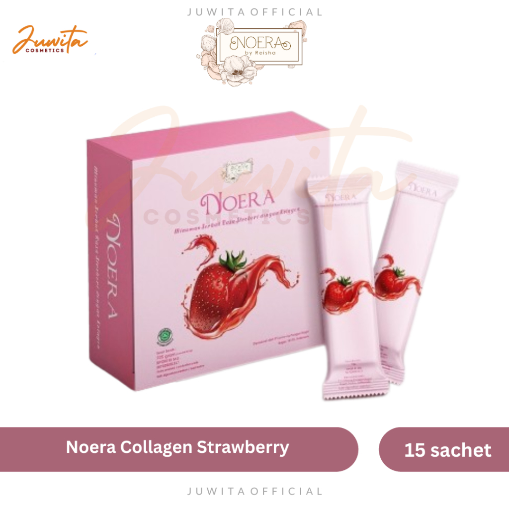Jual Noera Collagen Drink Strawberry | Shopee Indonesia