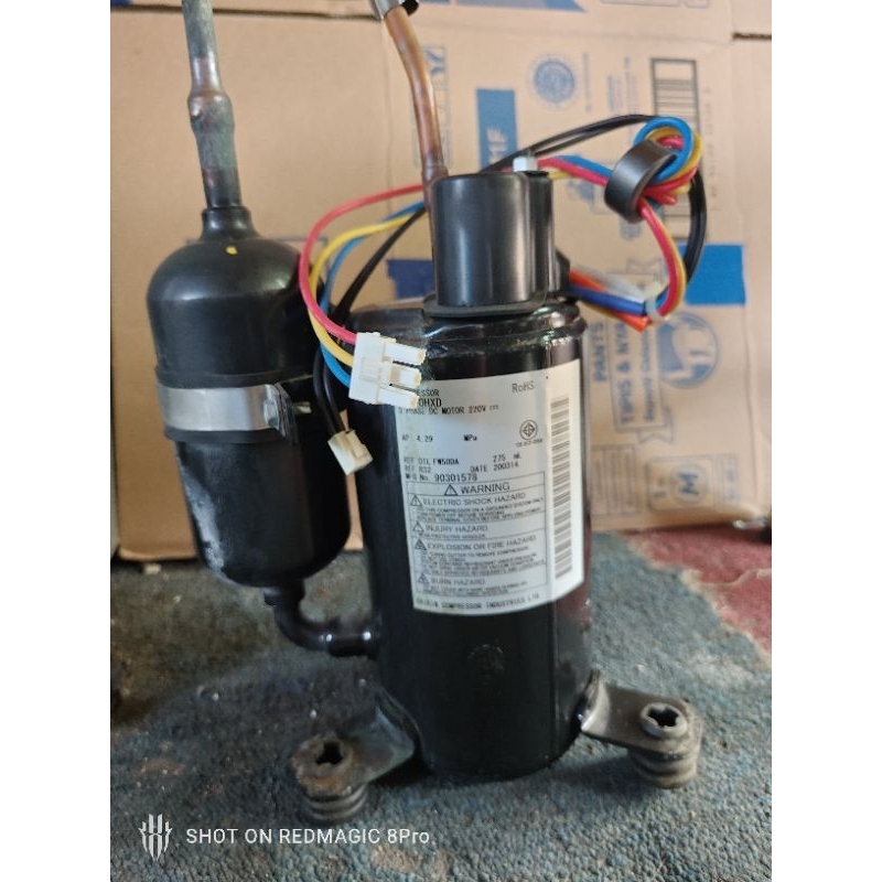 Jual Kompresor Daikin THAILAND inverter R32 RKQ/FTKQ ORIGINAL | Shopee ...