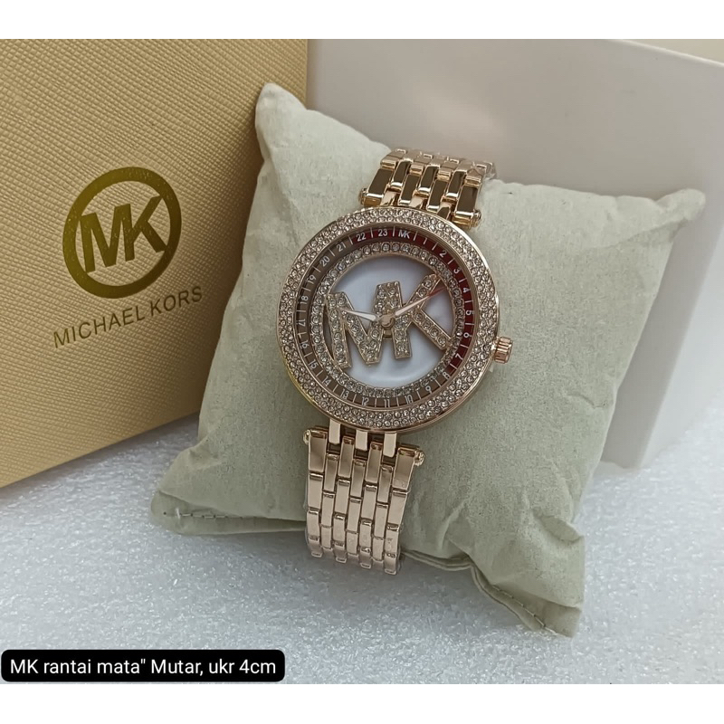 Jual ( BISA COD ) Jam Tangan Wanita MK Plat Bisa Putar 360 Derajat ...