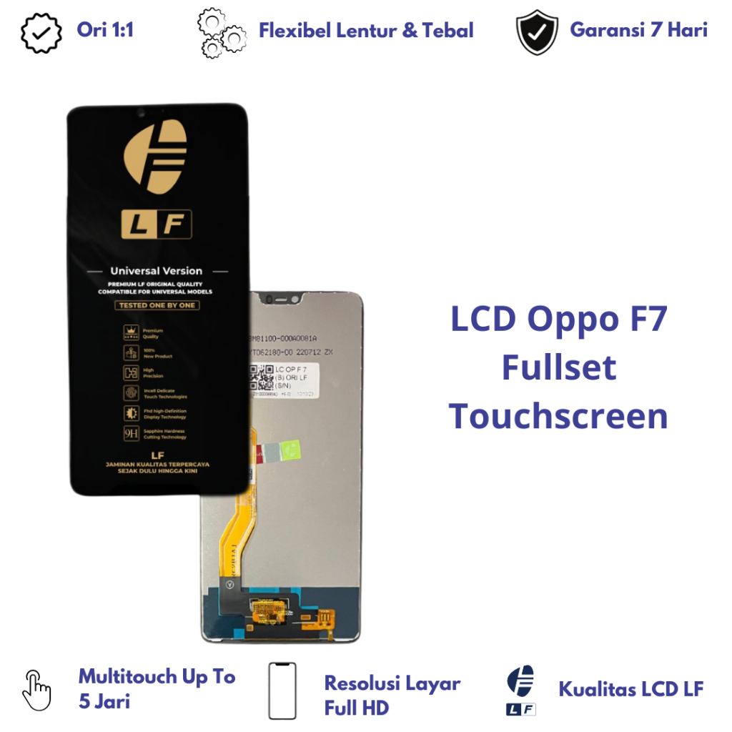 Jual LCD Oppo F7 Fullset Touchscreen (Garansi LEM) | Shopee Indonesia