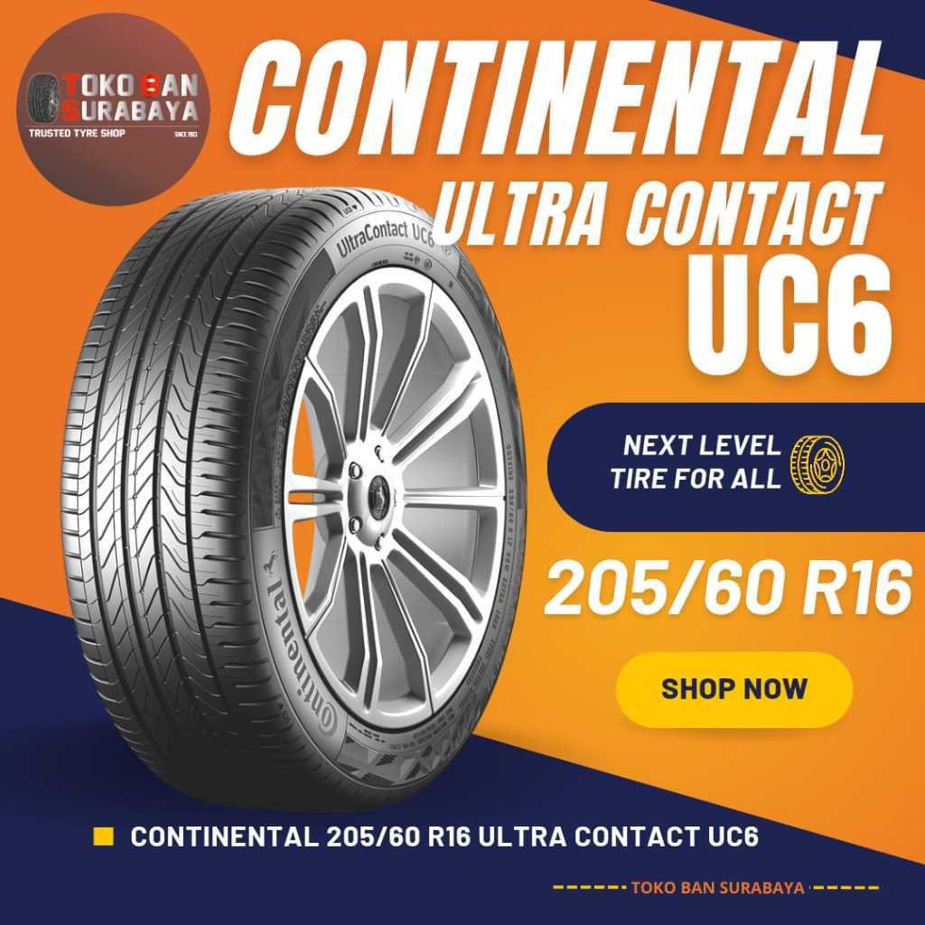 Jual CONTINENTAL 205/60 R16 205/60R16 205/60/16 20560 R16 20560R16 R16 ...