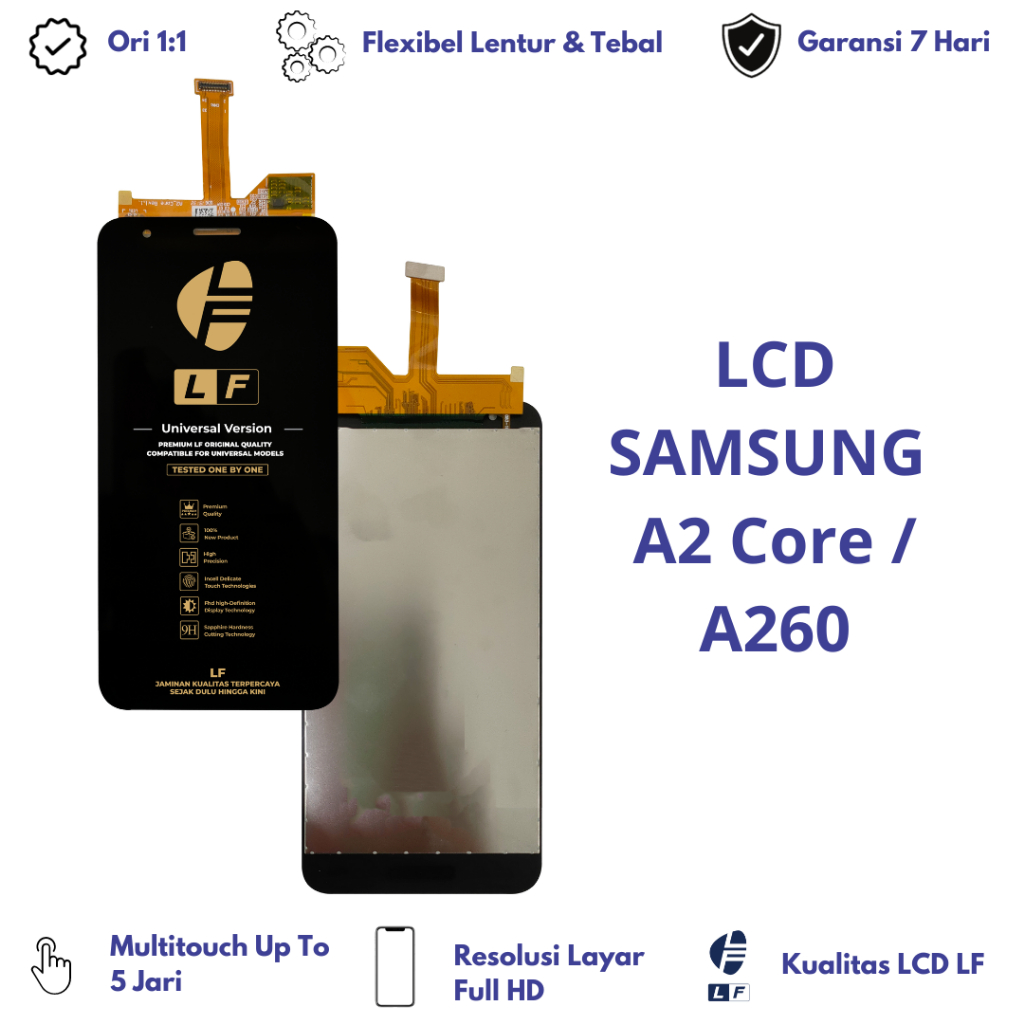 Jual LCD SAMSUNG A2 CORE / A260 FULLSET TOUCHSCREEN | Shopee Indonesia