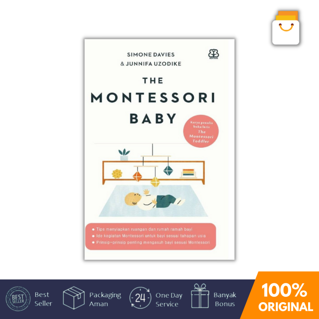Jual [Mizan] The Montessori Baby - Simone Davies & Junnifa Uzodike ...