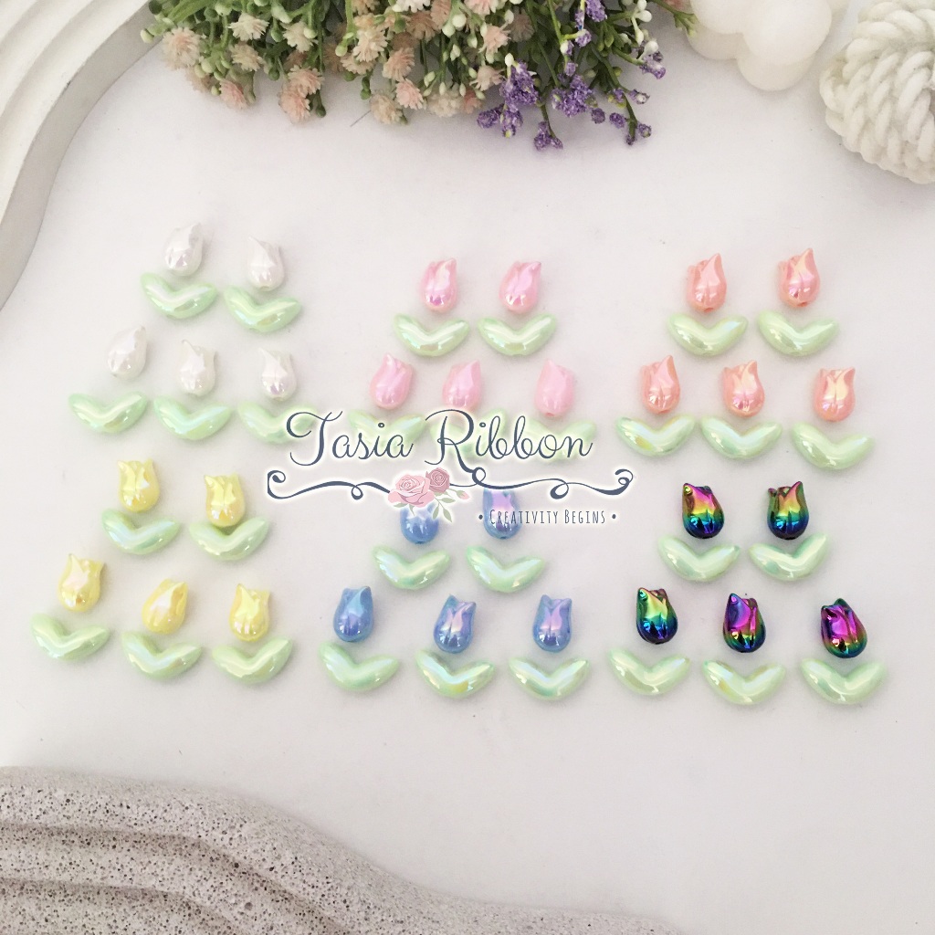 Jual Mote Manik Acrylic UV Tulip | Shopee Indonesia