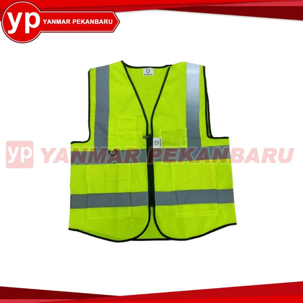 Jual Baju Rompi / Safety Vest 4 Kantong Polister MEGAWELD | Shopee ...