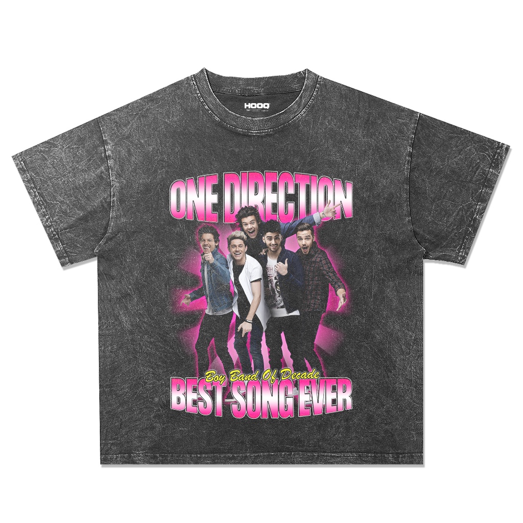 Jual Kaos ONE DIRECTION Oversize Model Washed Stone Wash / ONE ...