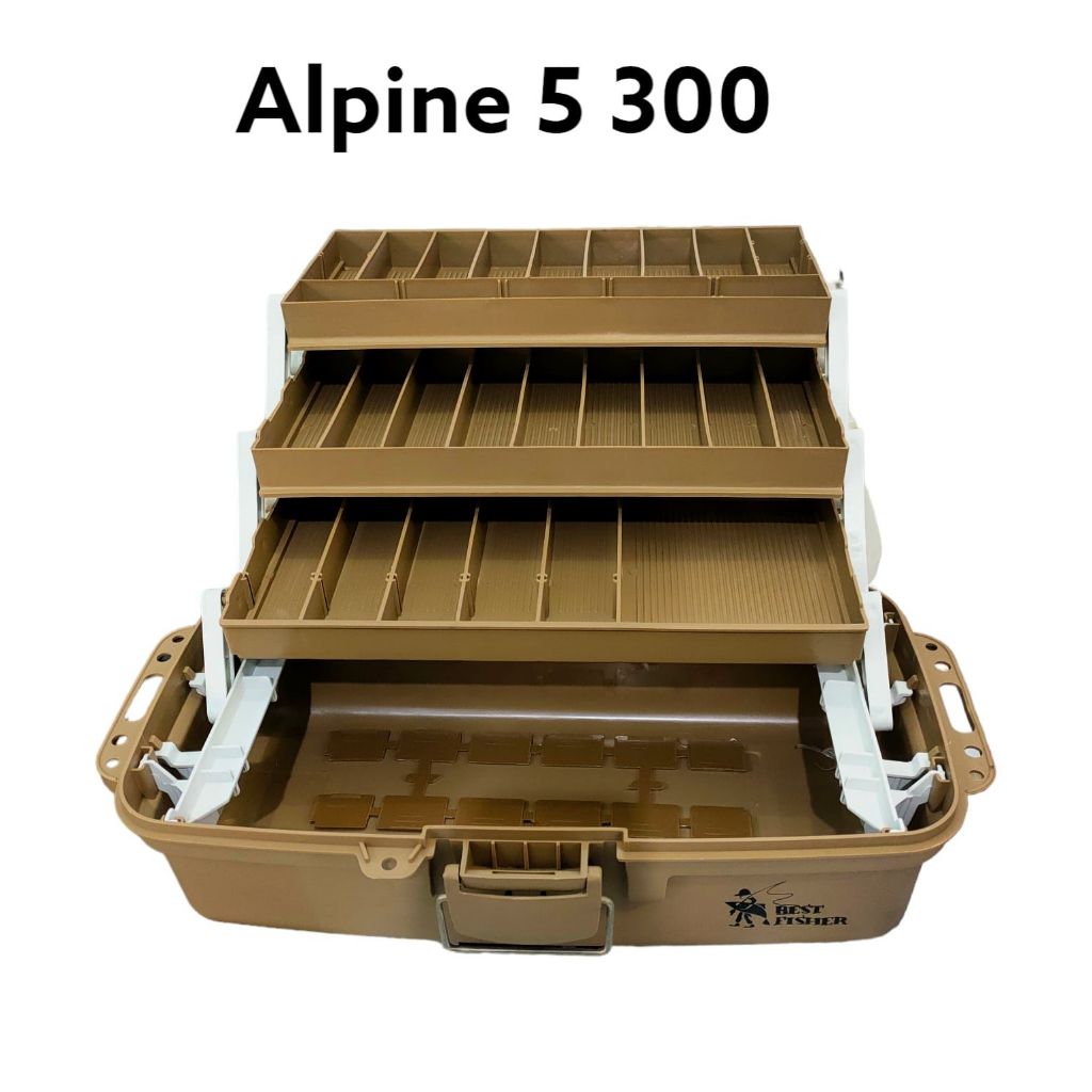 Jual box pancing alpine 5100 5200 5300 kotak perkakas 3 tingkat susun ...
